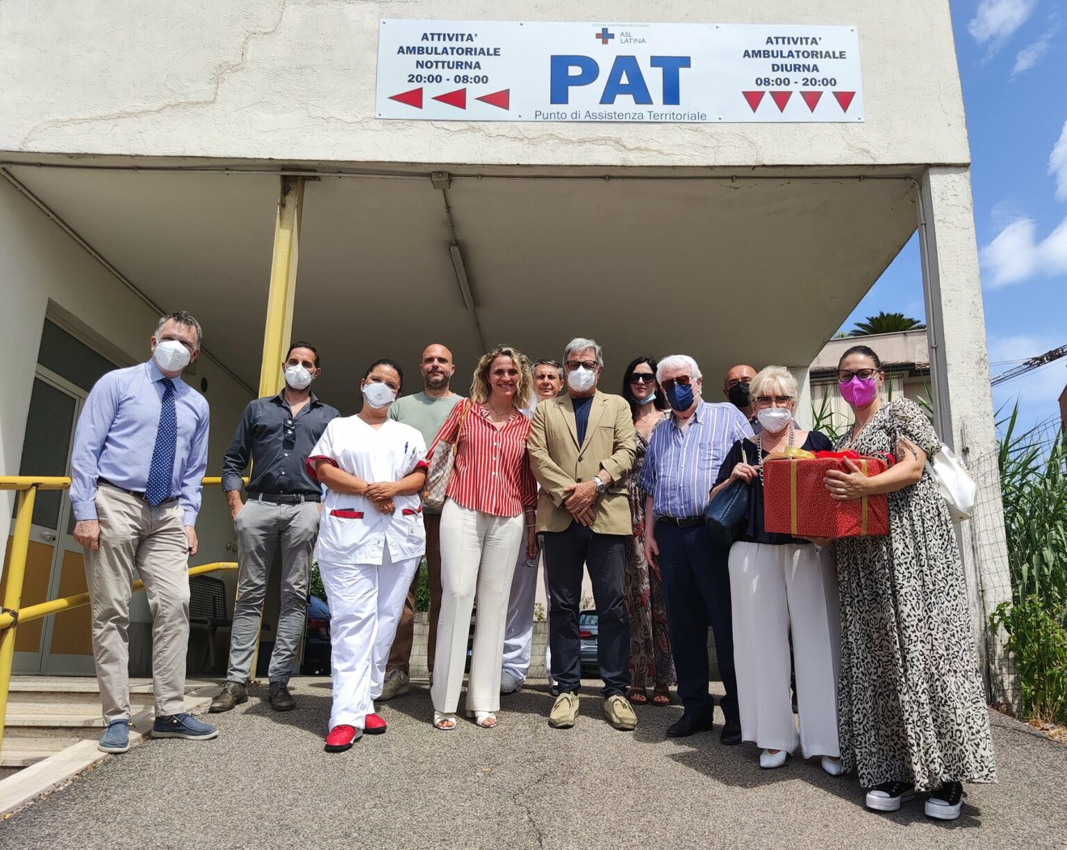 PAT DI CISTERNA, DG ASL ANNUNCIA AMBULATORIO INFERMIERISTICO - Latina TU