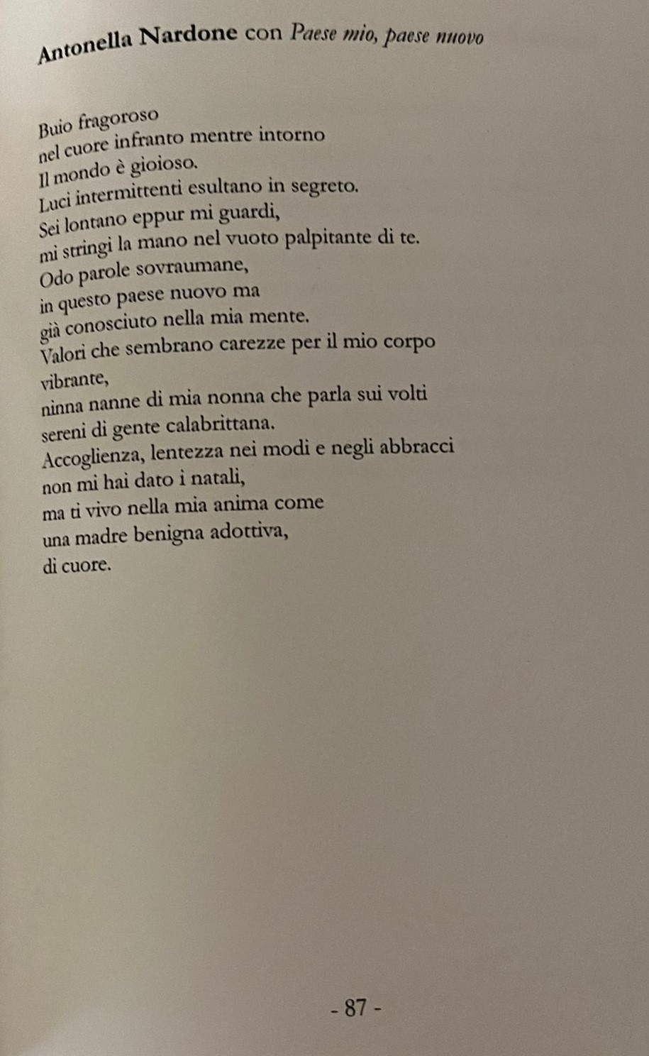 CAMPODIMELE, LA POESIA DI UNA PROFESSORESSA NE "IL FEDERICIANO - BLU ...
