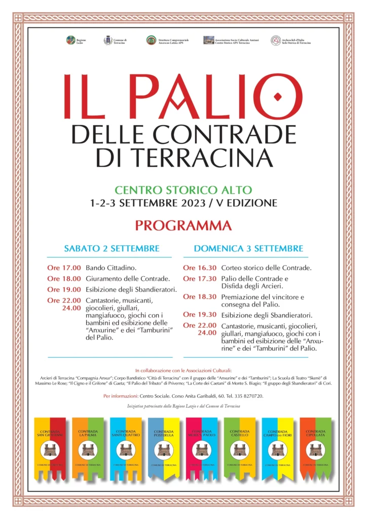TERRACINA, TORNA IL PALIO DELLE CONTRADE - Latina TU