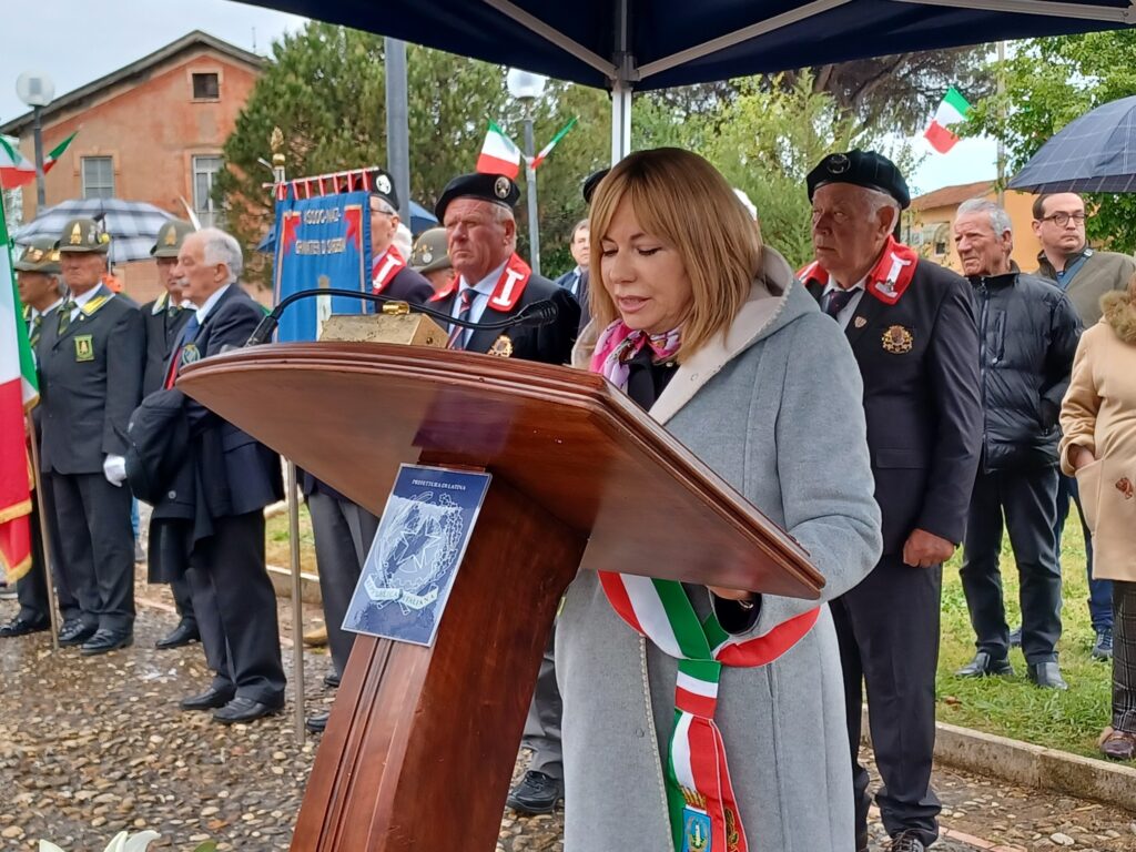 25 APRILE, L'IMPROBABILE EQUILIBRISMO DELLA SINDACA DI LATINA