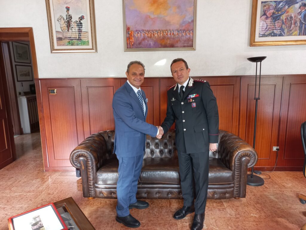 CARABINIERI, SALUTO DI COMMIATO PER IL LUOGOTENENTE CARRIONE