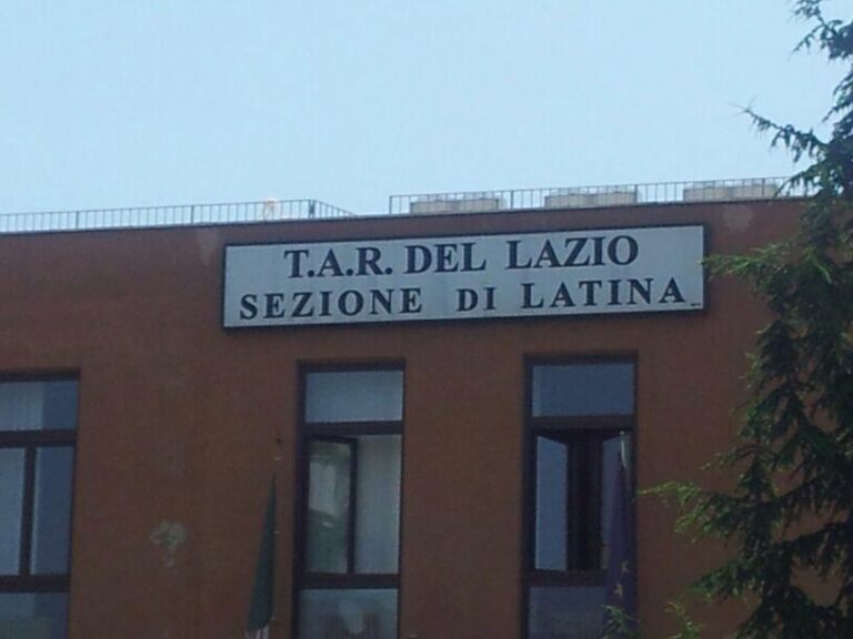 PIANO ACUSTICO DI SPERLONGA ANNULLATO DAL TAR