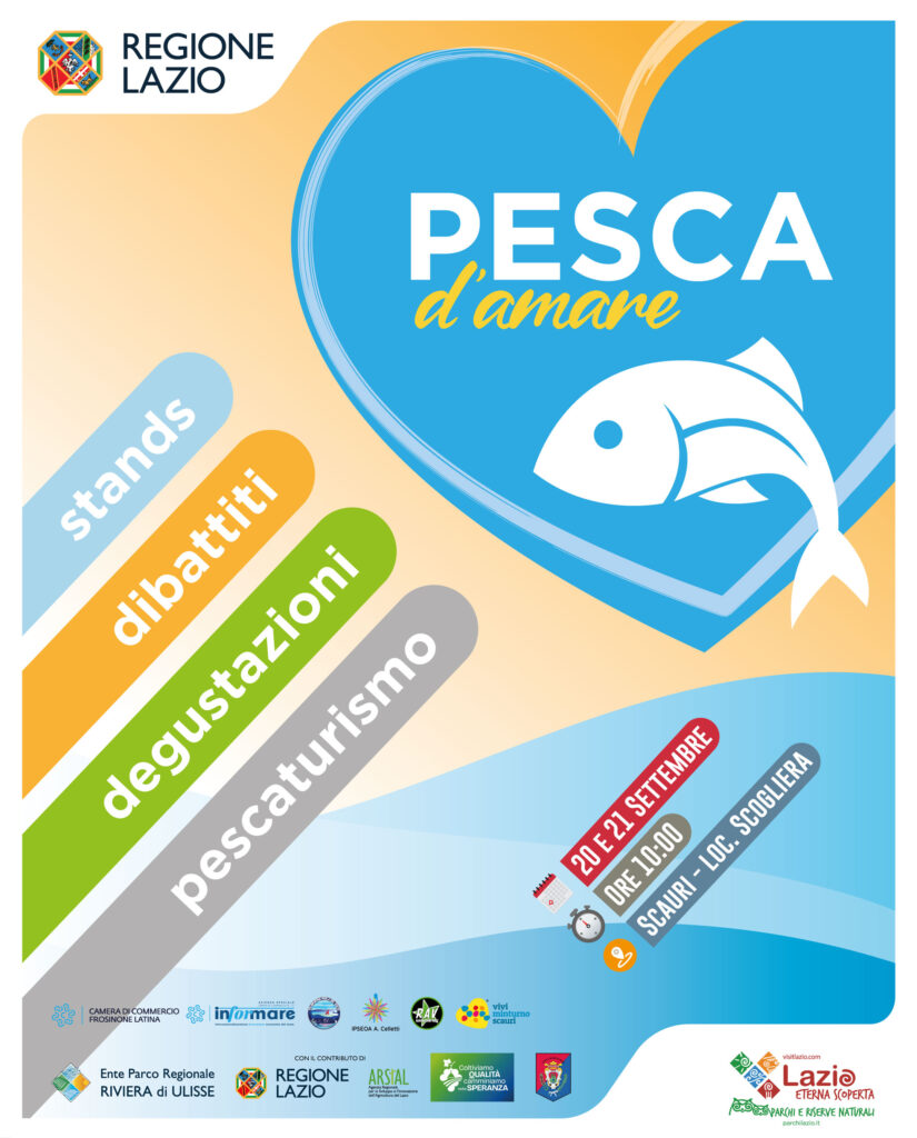 “PESCA D’AMARE", L'EVENTO PER VALORIZZARE IL PESCATO NELLA RIVIERA D'ULISSE