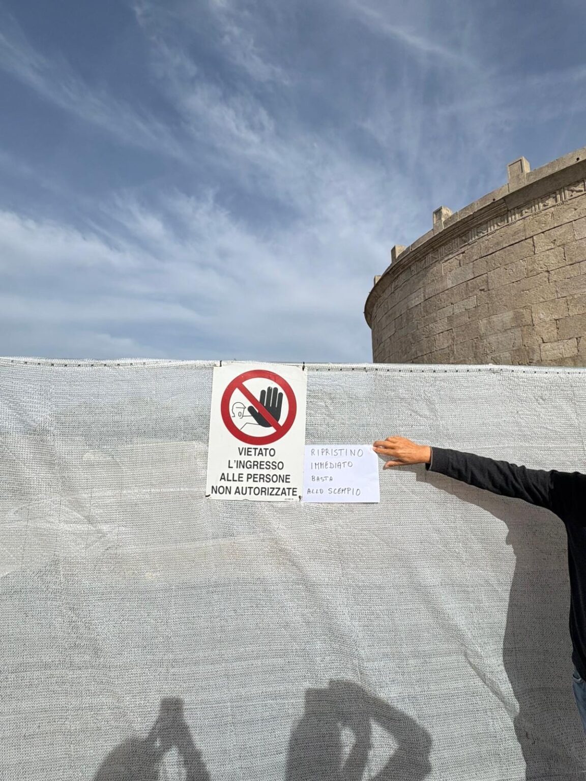 MAUSOLEO "LUCIO MUNAZIO PLANCO", IL FLASH MOB A GAETA