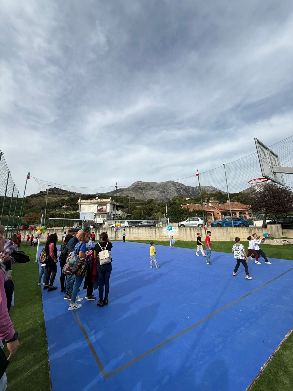 FORMIA, INAUGURATO IL CAMPETTO POLIVALENTE A PENITRO