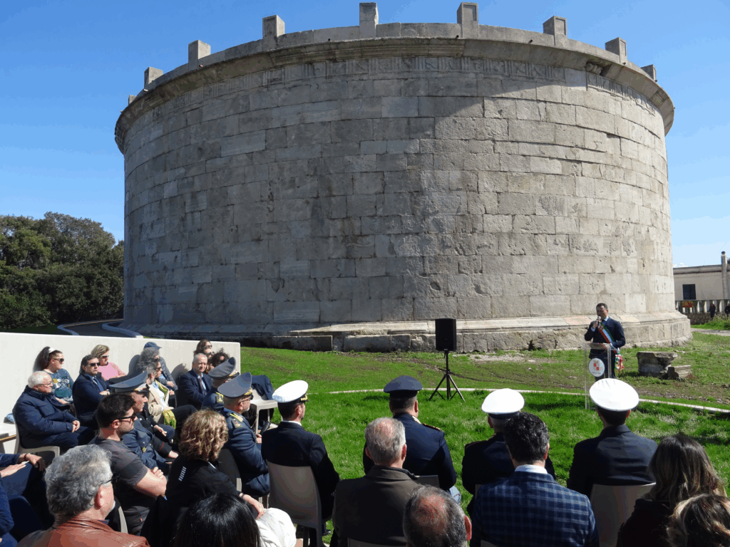 MAUSOLEO LUCIO MUNAZIO PLANCO: LA CERIMONIA DI INAUGURAZIONE A GAETA